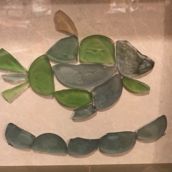Accents | Sea Glass Fish Wall Decor | Poshmark